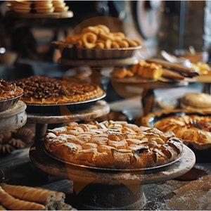 Bundle Pc/tablet Digital Wallpapers Medieval Pastries - Etsy