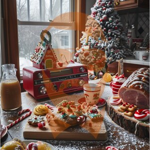 HOLIDAY Bundle Phone Digital Wallpaper Christmas Room - Etsy