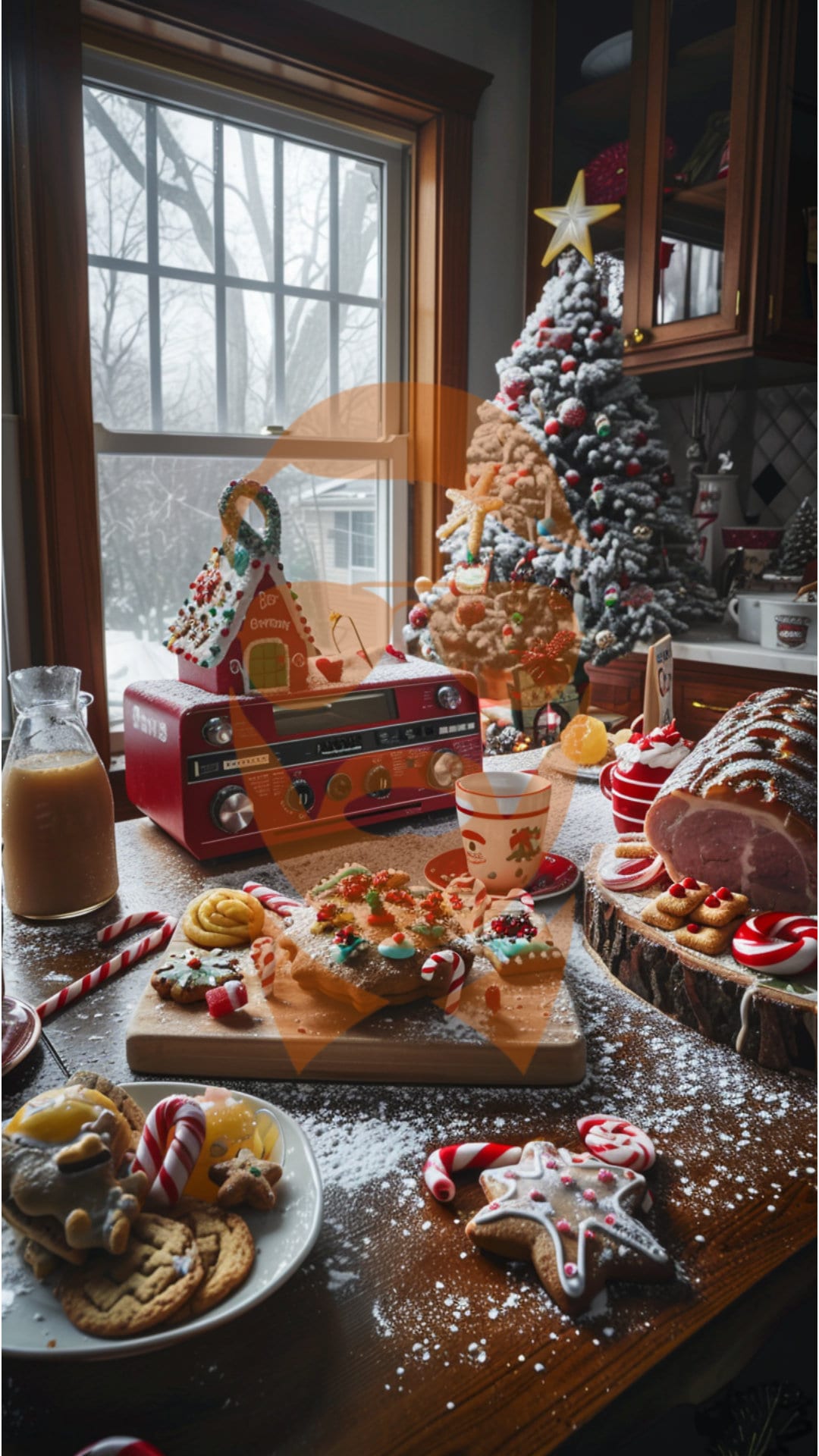 HOLIDAY Bundle Phone Digital Wallpaper Christmas Room - Etsy