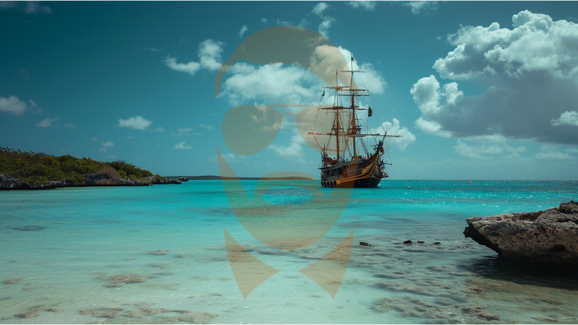 Bundle Pc/tablet Digital Wallpaper Pirate Ships - Etsy