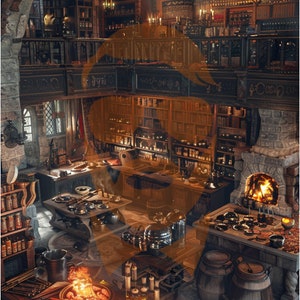 Bundle Digital Wallpapers for Phones Medieval Kitchen Set 2 - Etsy