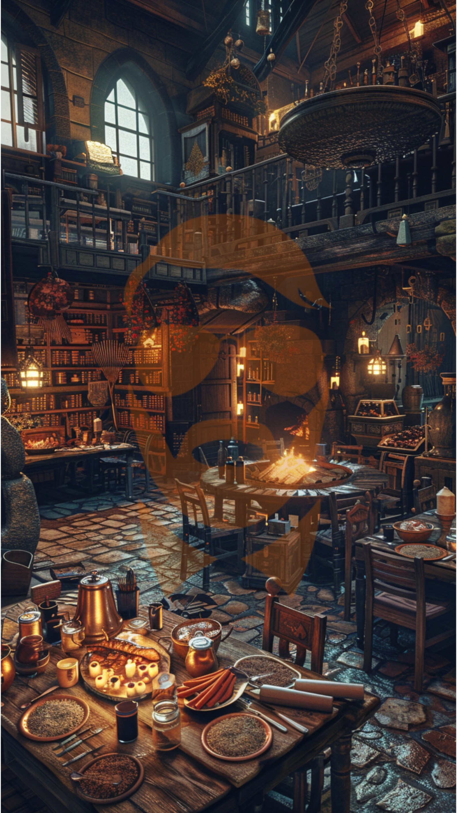 Bundle Digital Wallpapers for Phones Medieval Kitchen Set 2 - Etsy