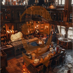 Bundle Digital Wallpapers for Phones Medieval Kitchen Set 2 - Etsy