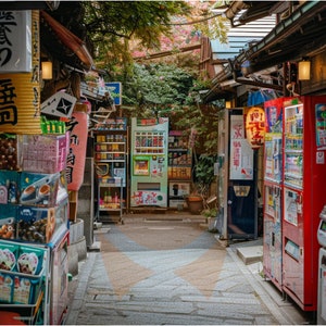 Bundle Digital Pc/tablet Wallpaper Japan Vending Machines - Etsy