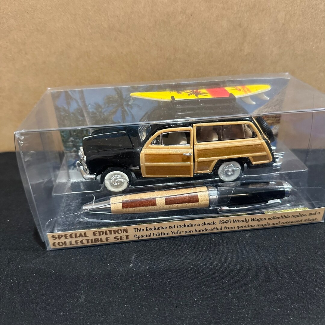 1949 Ford Woody Wagon W/ Yafa Pen (black) | 1:32 Yafa Diecast Car - Etsy
