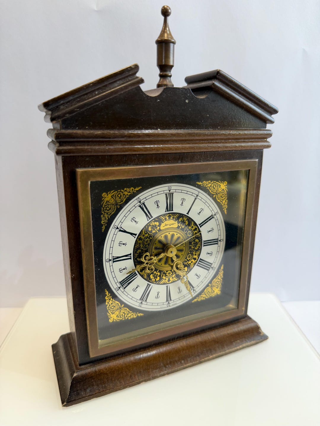 Antique Mantle Clock - ADOLF JERGER - W. Germany - Etsy
