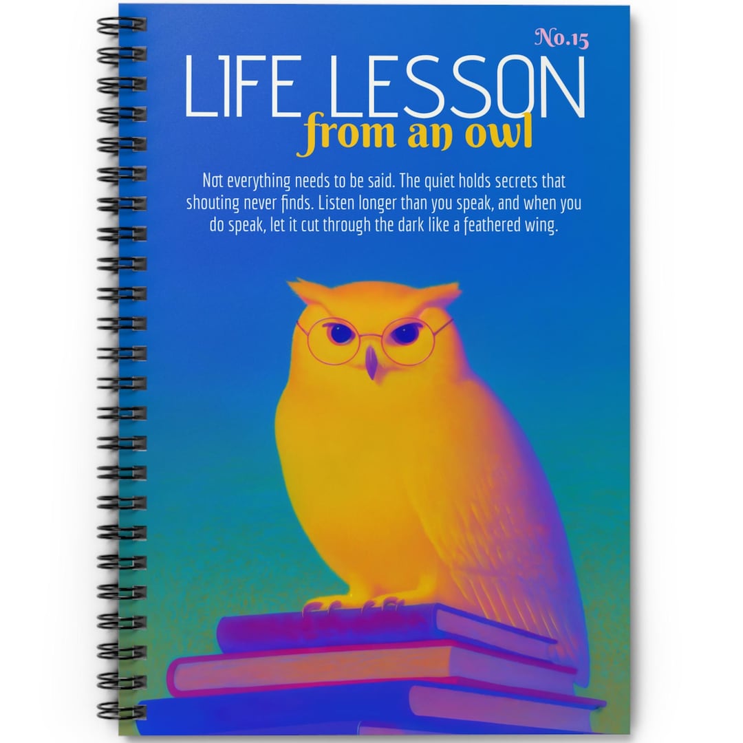 Cute Animal Spiral Notebook, Animal Illustration Journal, Cute Wildlife ...