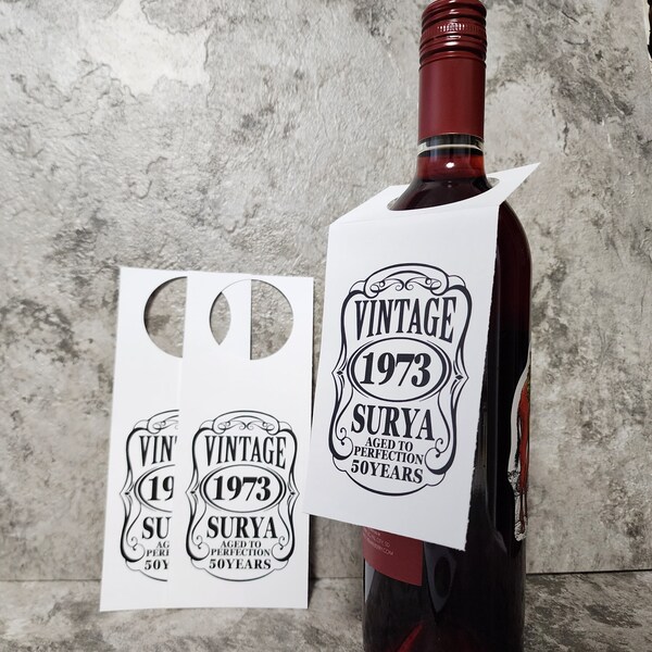 Vintage Wine Tags - Etsy