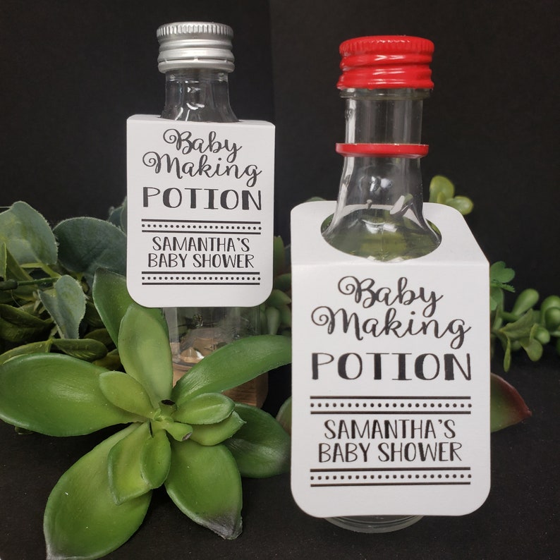 Baby Making Potion RECTANGLE Tags 1.5 X 3 With - Etsy