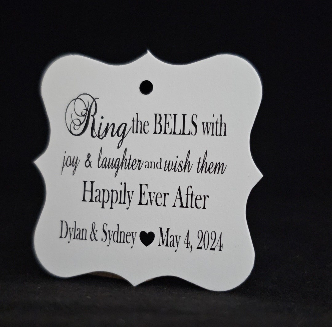Ring the Bells With Joy and Laughter and Wish Them Happily Ever After ...