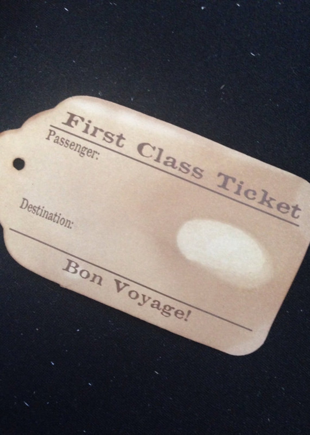 75 First Class Travel Stub Luggage Style Favor Tags 3 1/4 - Etsy