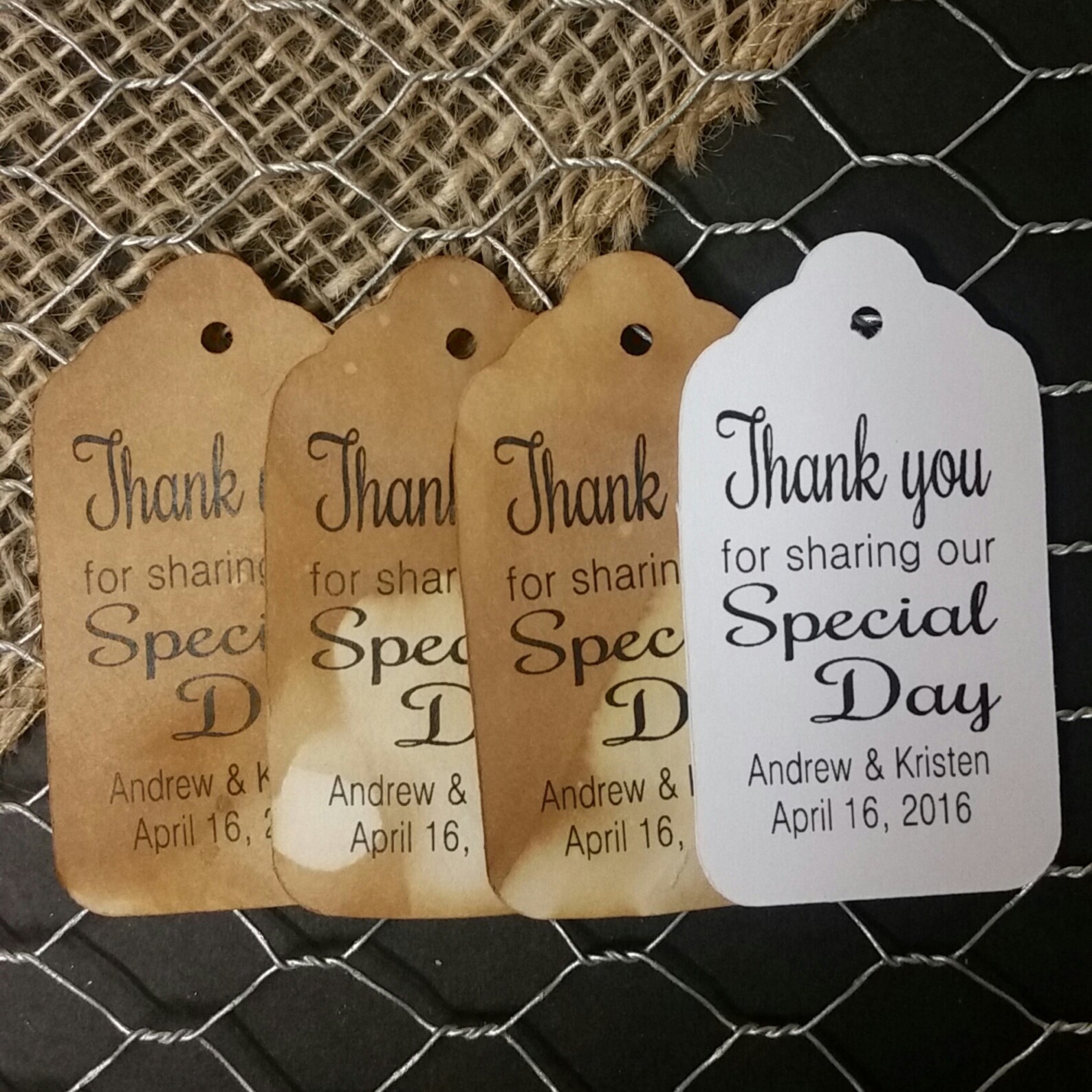 Thank you for Sharing our Special Day MEDIUM Personalized | Etsy