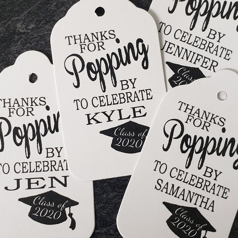 Thanks for Popping by to Celebrate my LARGE Tag 1 3/4 - Etsy