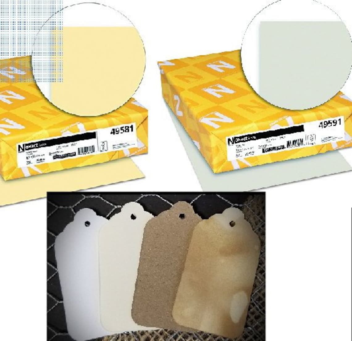 Table Number Tags Seat Placement Cards (my LARGER LARGE Tag) 2 1/8" X 3 ...
