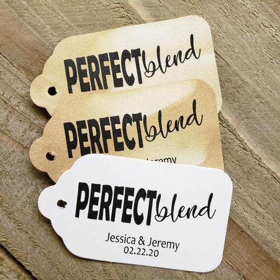 Perfect Blend my MEDIUM Tag 1 3/8 X 2 1/2 | Etsy