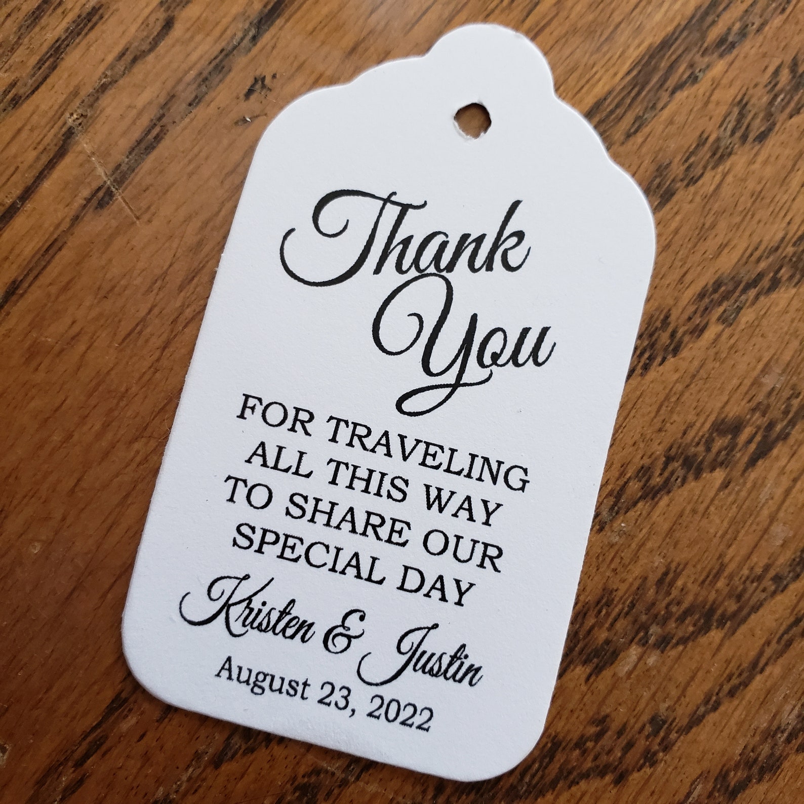 Thank You for Traveling All This Way to Share Our Special Day (my ...