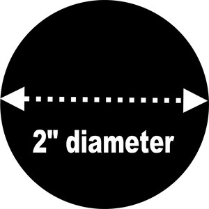 Thanks for Making Our Day a Grand Slam Baseball 2" Diameter Circle ...
