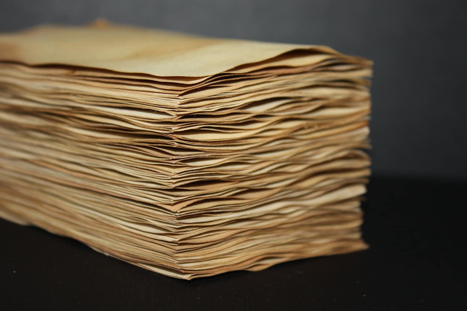 Tea Stained Paper 3 X 5 - Etsy