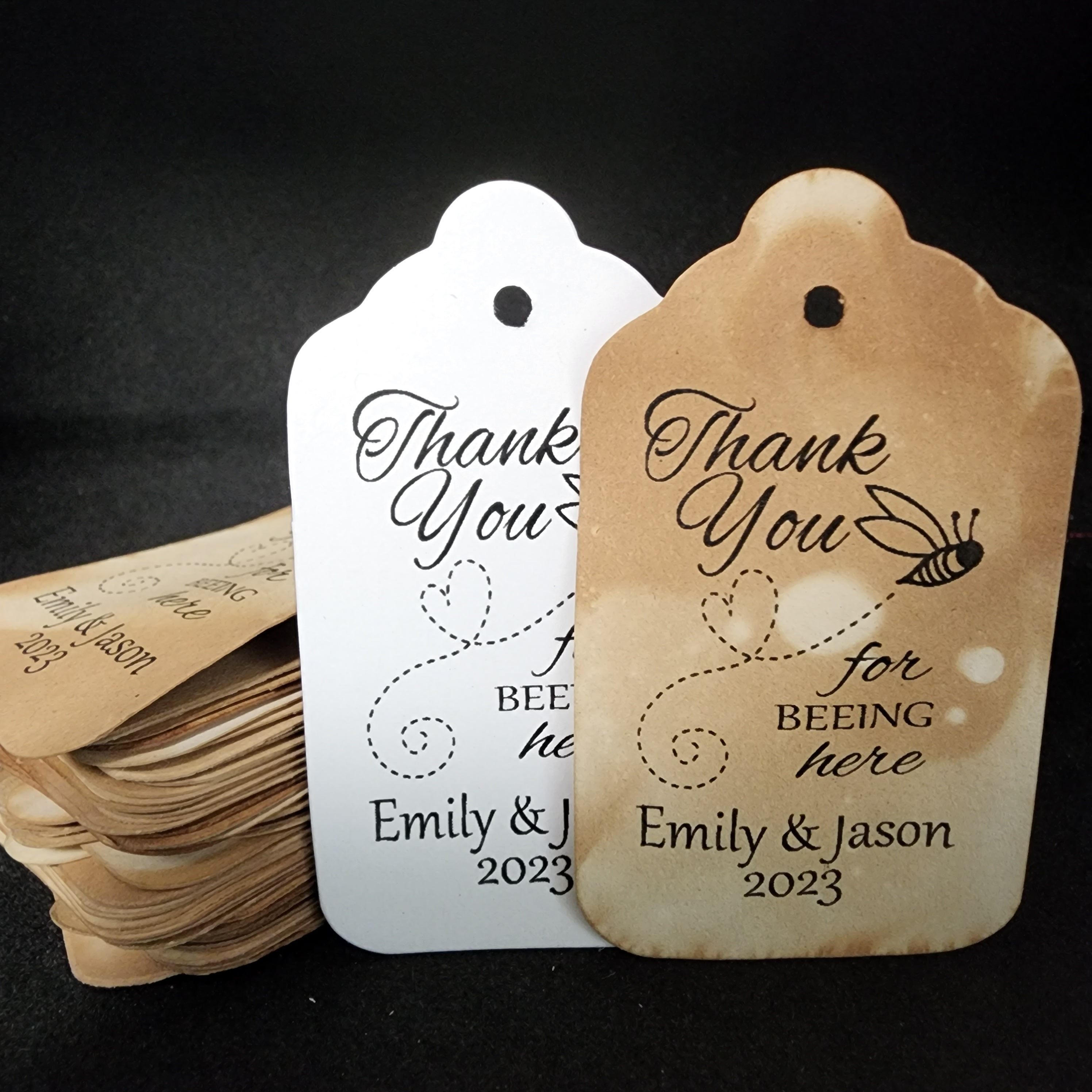 Large Thank You Candy Tags - Etsy
