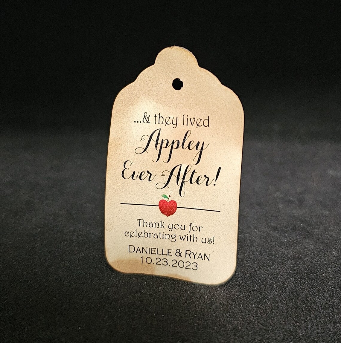 And They Lived Appley Ever After (my Medium, Large or Small Tag ...