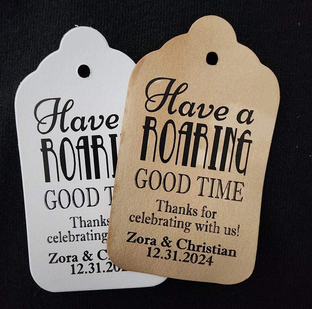 Have a Roaring Good Time Thank You for Celebrating With Us (my SMALL ...