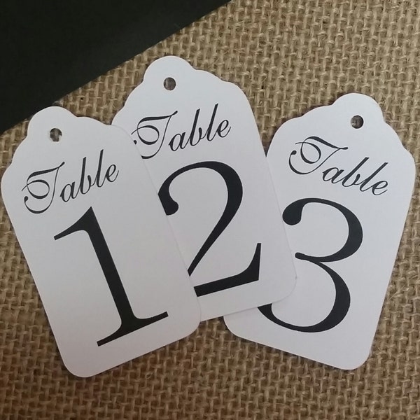 Number Tags - Etsy