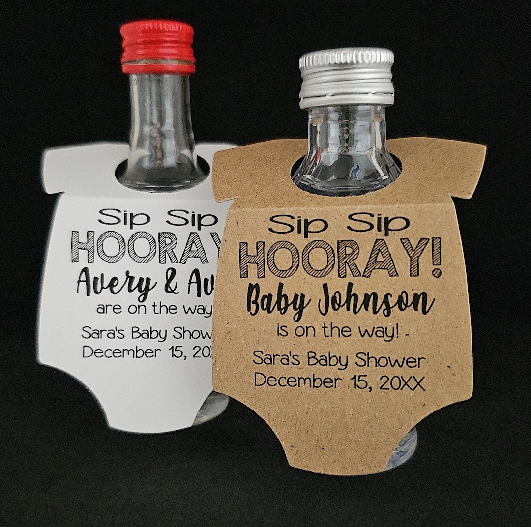Sip Sip Hooray Baby is on the Way! or Babies Are on the Way (baby Shirt ...
