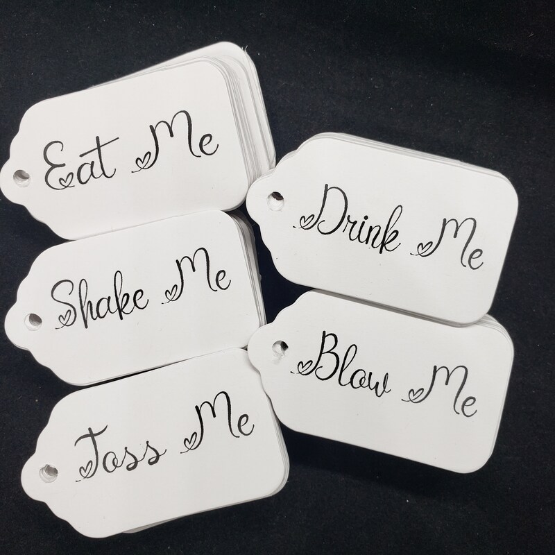 Eat Me Tags - Etsy