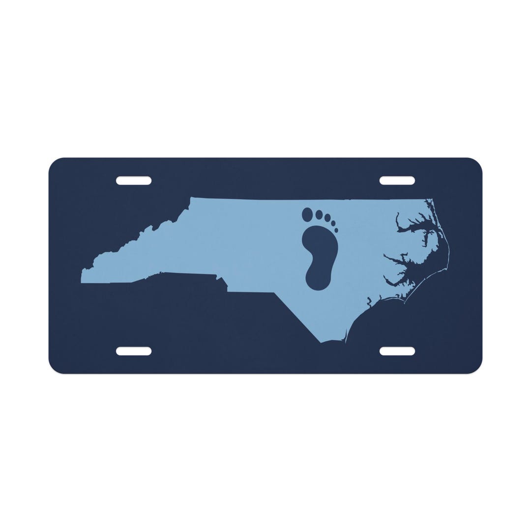 UNC Tar Heels Chapel Hill Vanity Plate, Chapel Hill License Plate ...