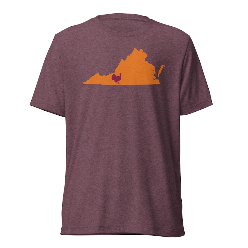 Virginia Tech Hokies Tshirt - Etsy