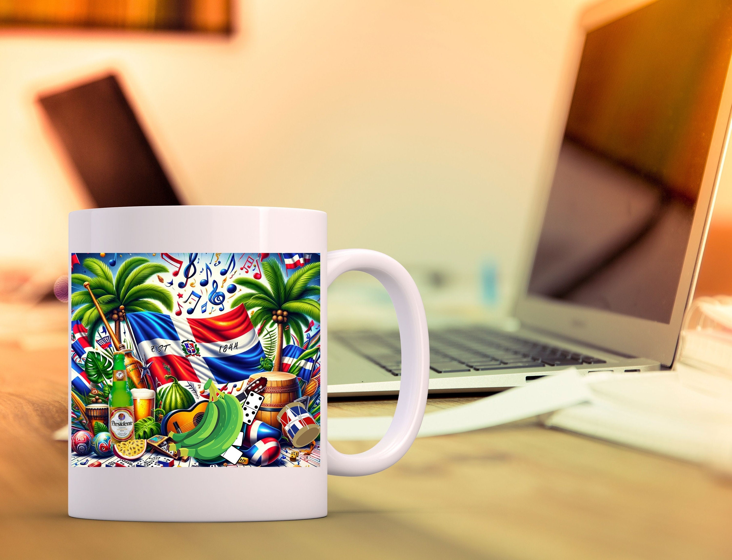 Dominican Republic Flag Tumbler Wrap 20oz, Dominican Png, Dominican ...