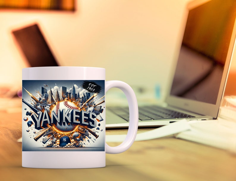New York Baseball Tumbler Wrap 20oz "ny Baseball Digital Design Pack ...