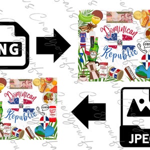 Dominican Republic Flag Digital Design | Printable Art for T-shirts ...