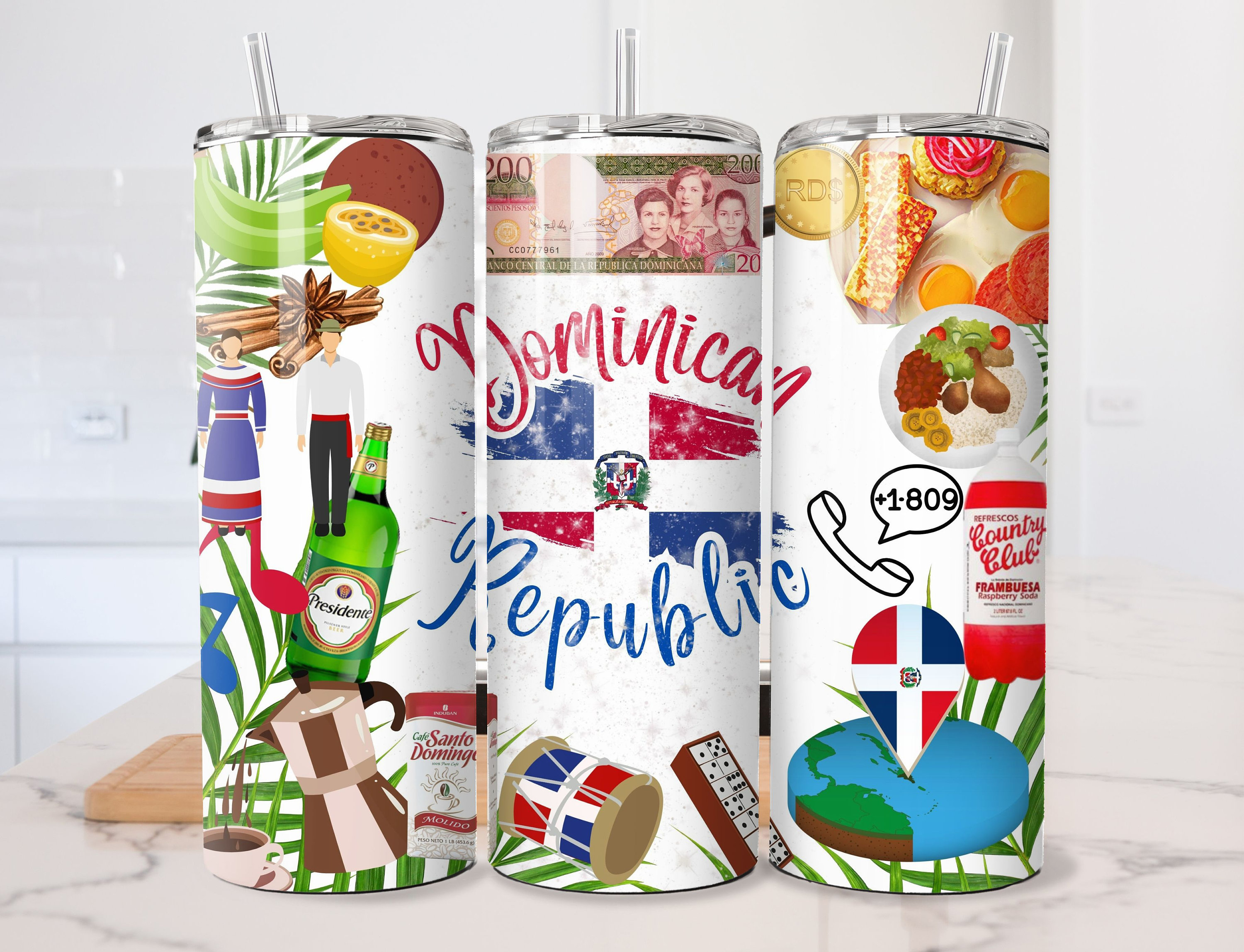 Dominican Republic Flag Digital Design | Printable Art for T-shirts ...