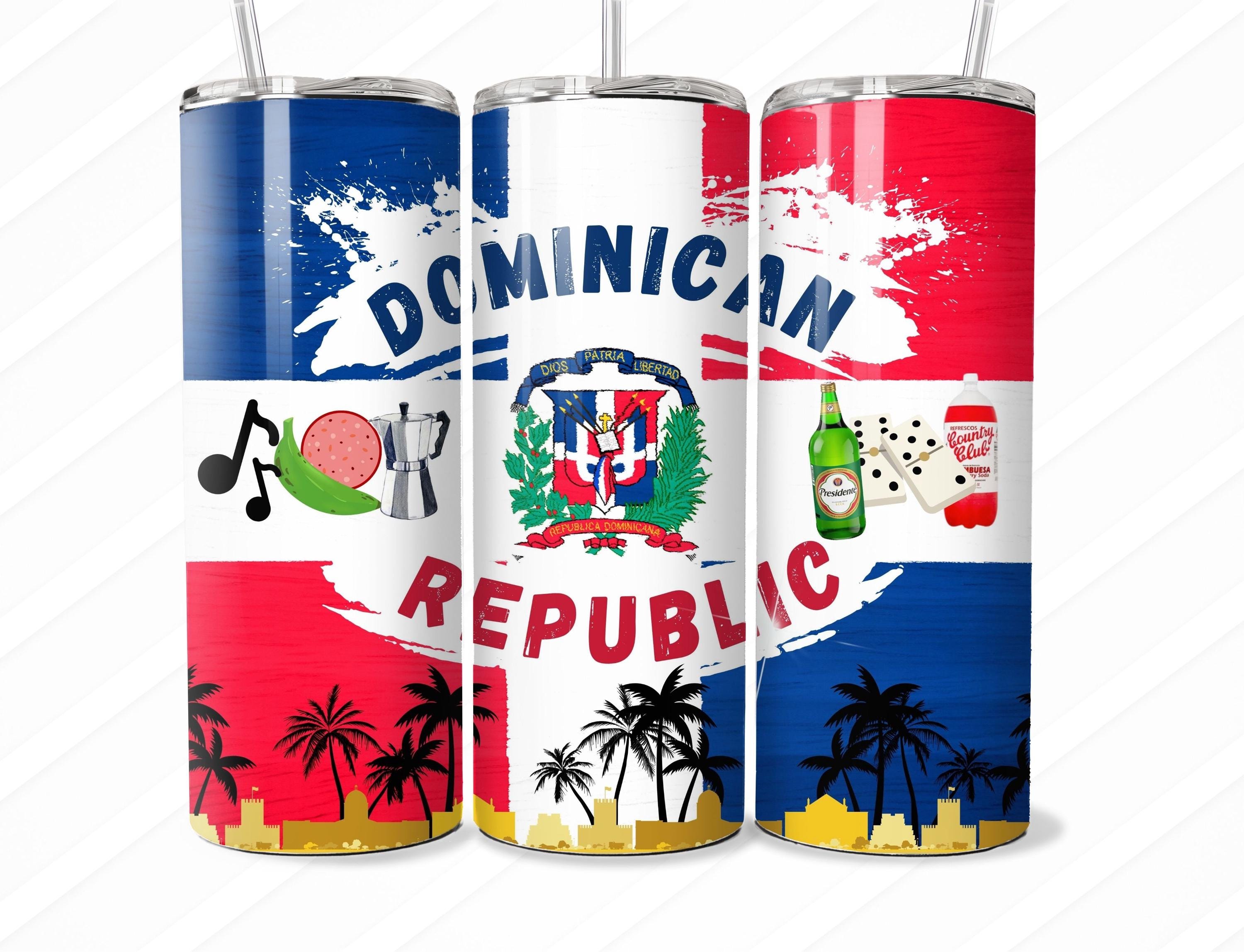 Dominican Republic Flag Tumbler Wrap 20oz, Dominican Png, Dominican ...