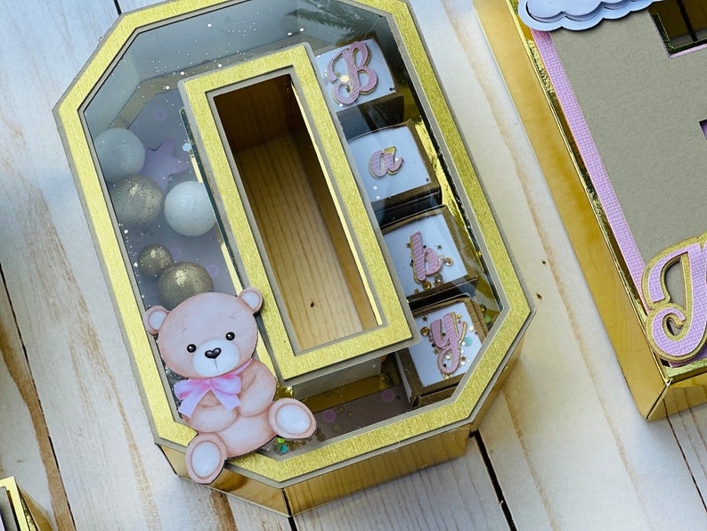 Teddy Bear Theme 3D Letters, Custom Party Decor - Etsy