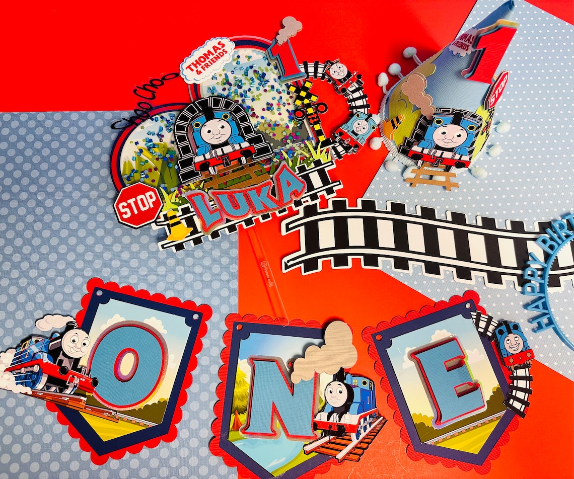 Thomas and Friends Cake Topper - Etsy