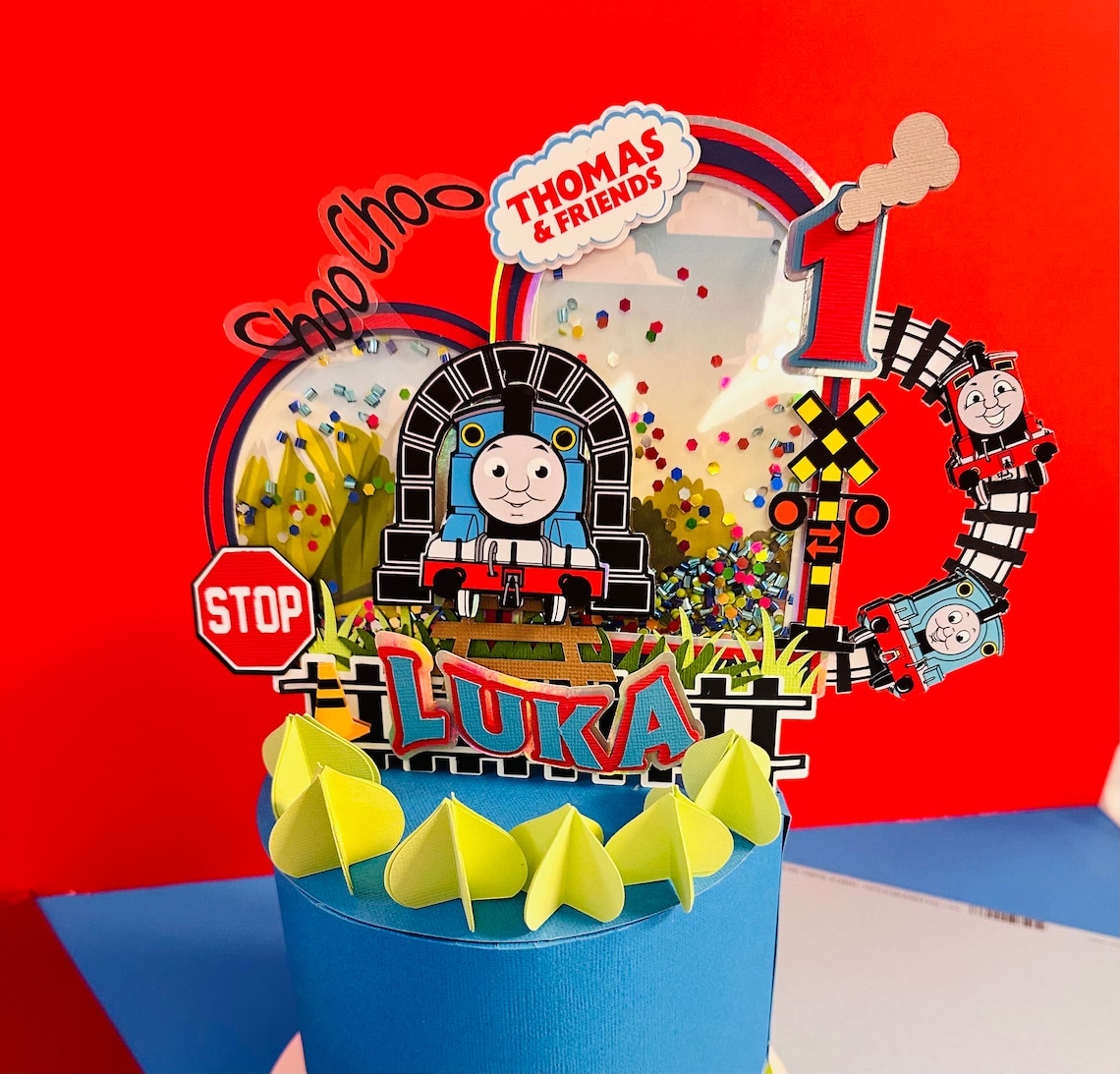 Thomas and Friends Cake Topper - Etsy