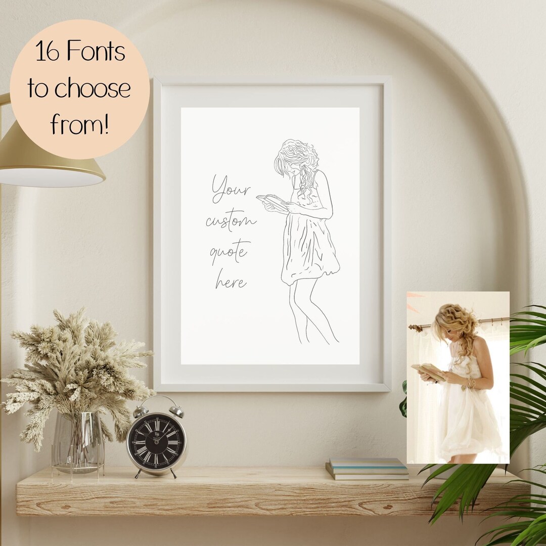 Taylor Swift Fan Art With Custom Quote Digital Print Taylor Swift Book ...