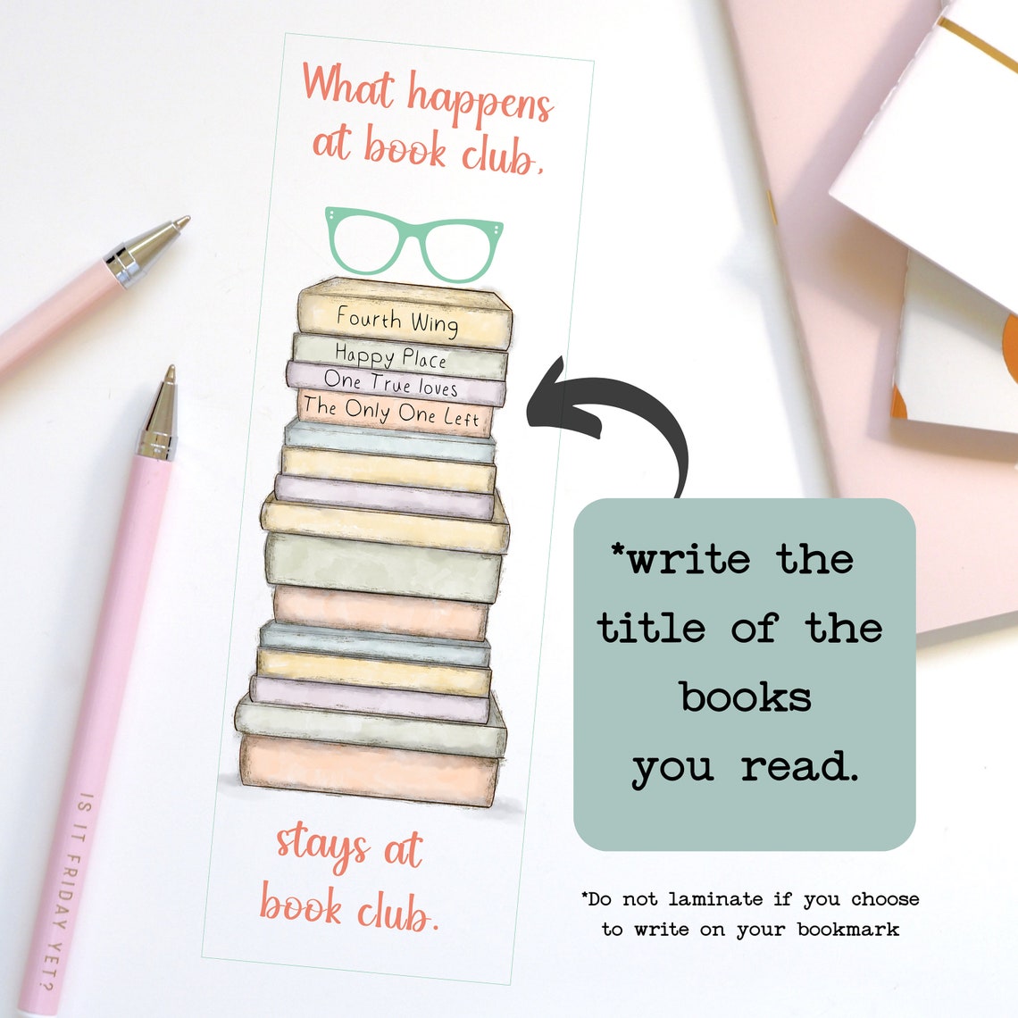 Cute Bookmarks, Book Club Bookmarks, Book Tracker, Printable Bookmarks ...