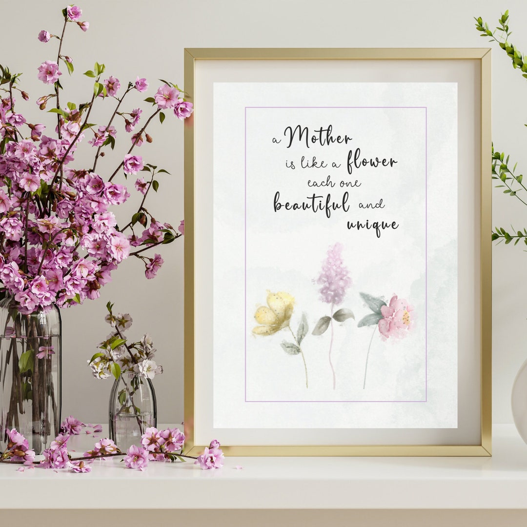 Wall Art for Mothers Gift Wall Art Digital Decoration for Wall Art ...
