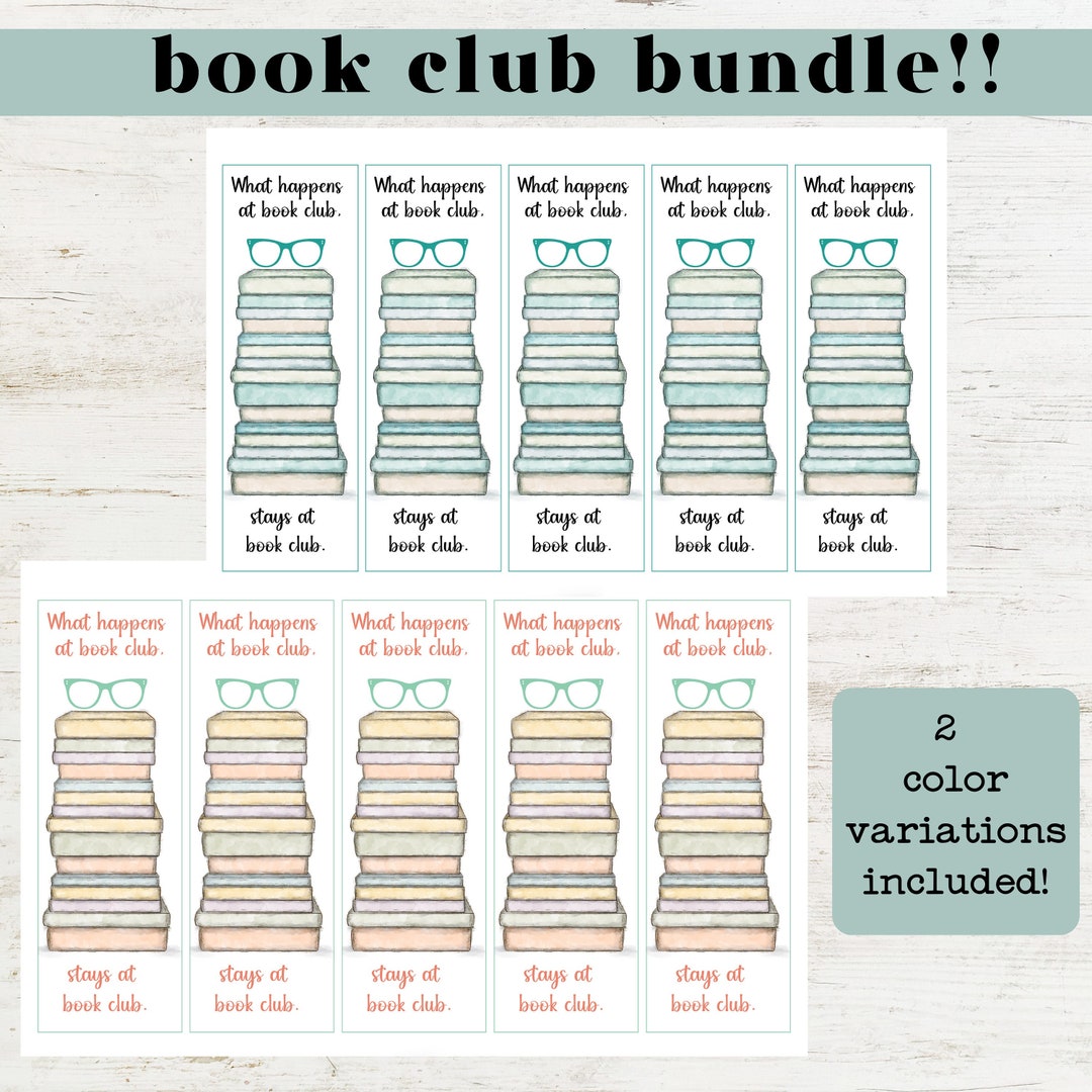 Cute Bookmarks, Book Club Bookmarks, Book Tracker, Printable Bookmarks ...