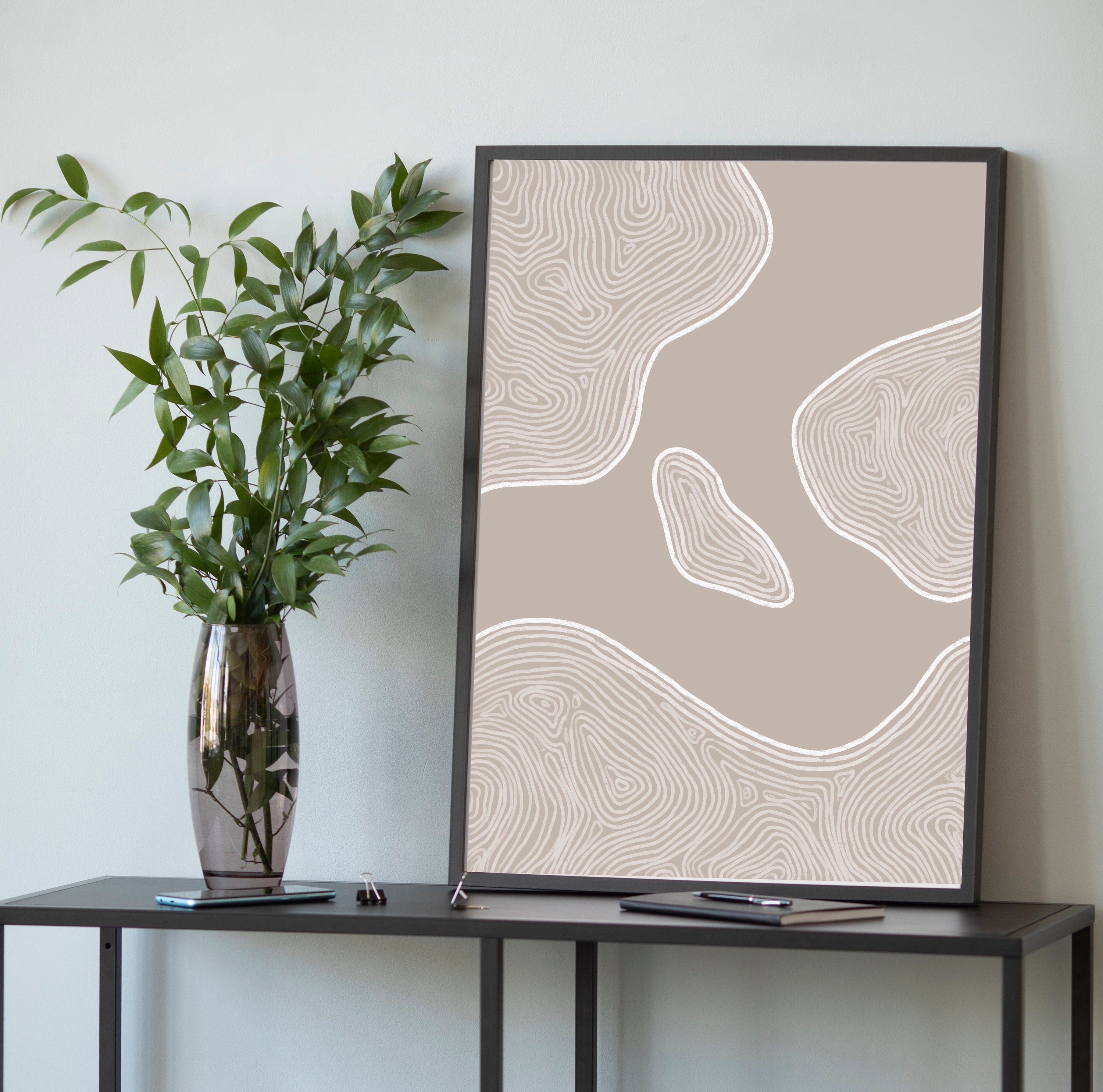 Abstract Beautiful Boho Wall Art Frames Decor - Etsy