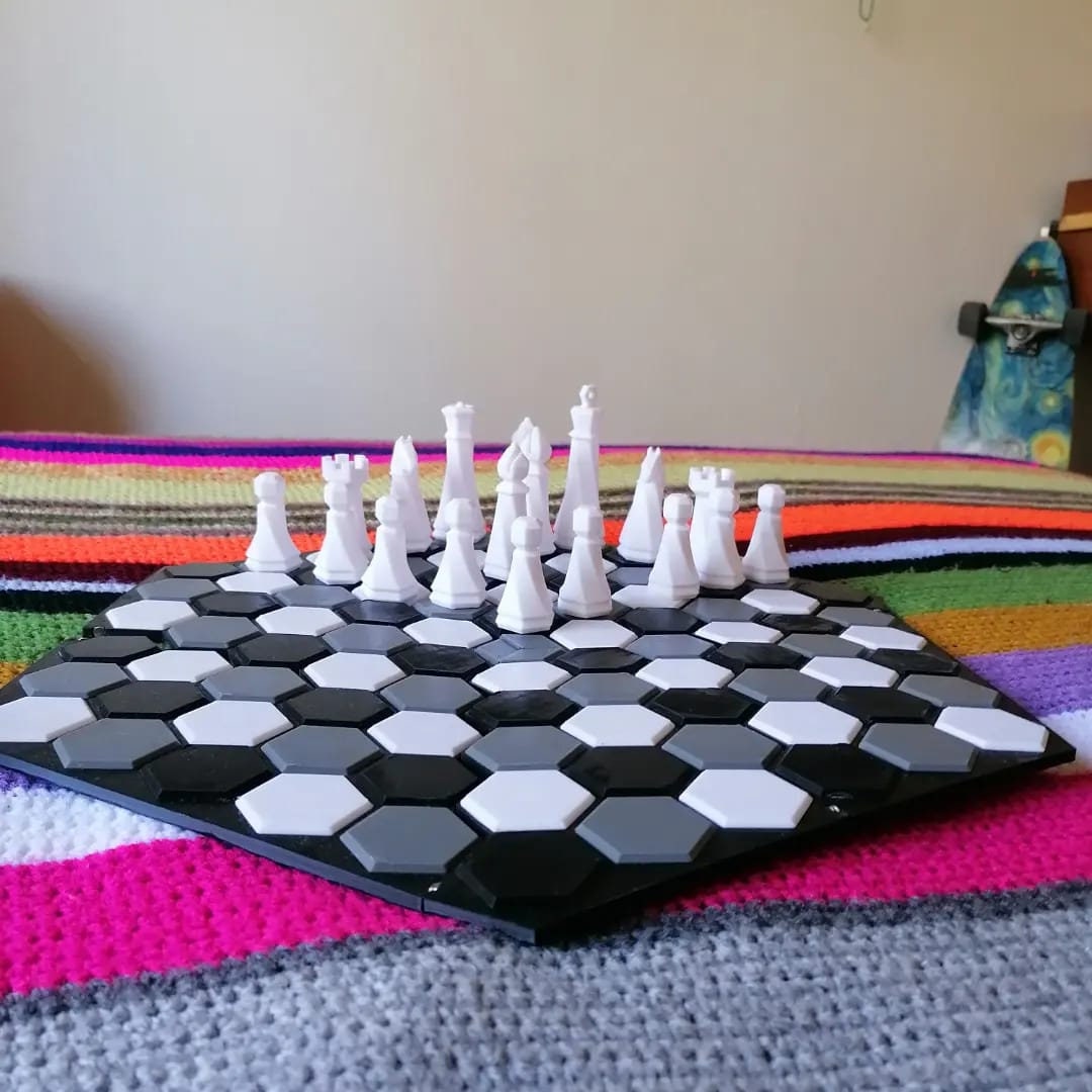 Hexagonal Chess - Etsy UK