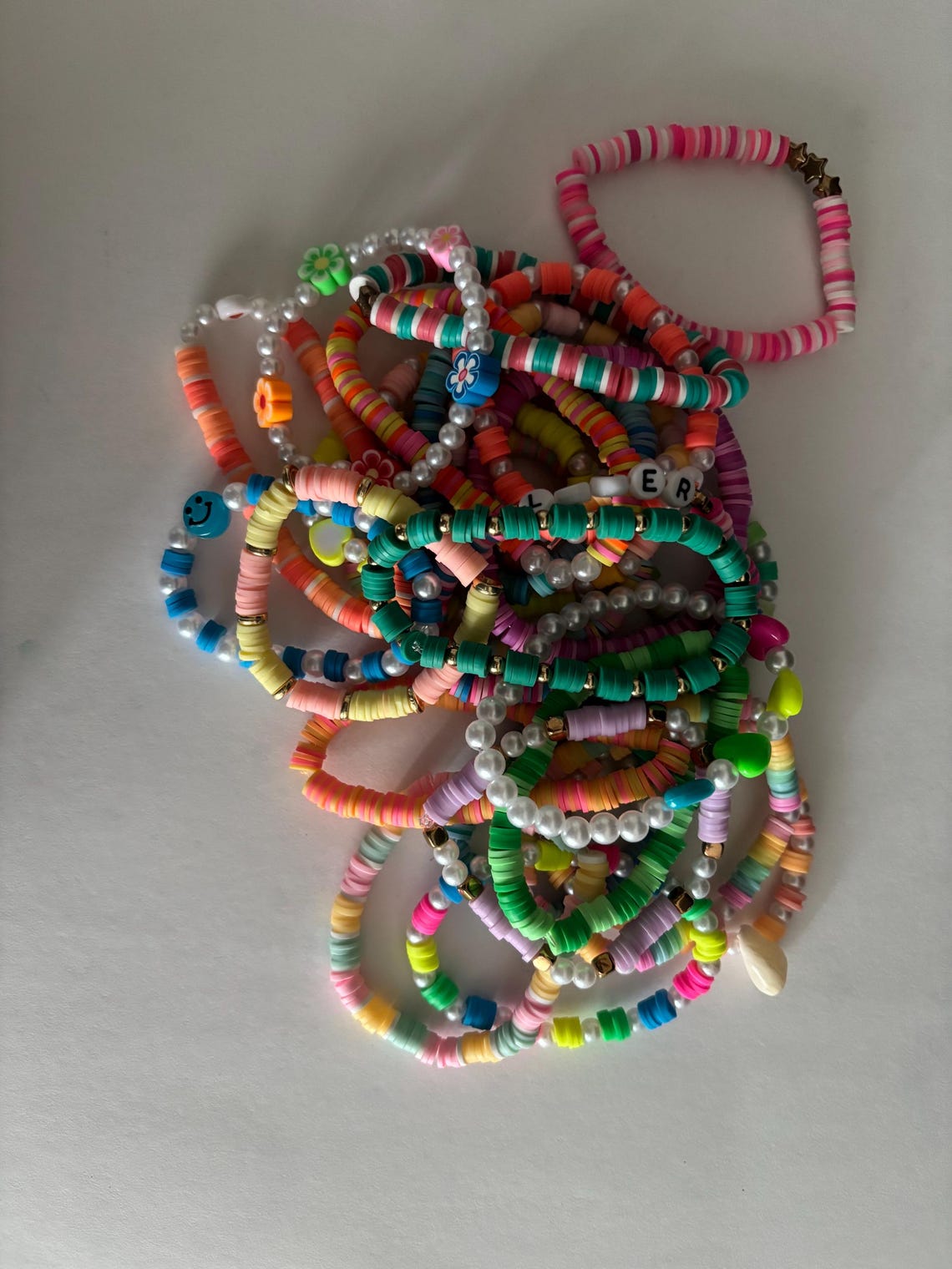 Clay Bead Bracelets! - Etsy
