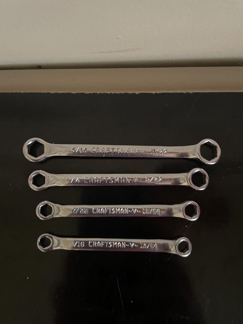 Craftsman 4 Piece Midget Box End Wrench Set - Etsy