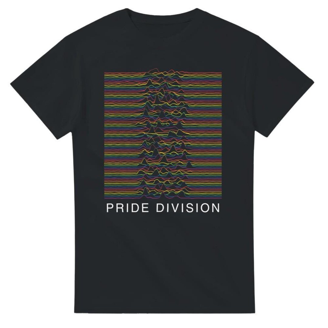 Rainbow LGBTQ Design Shirt "pride Division" Gay Pride Month Shirts Tees ...