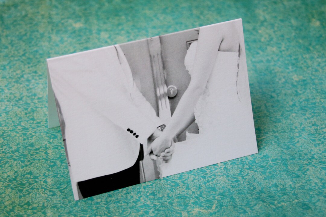 Hand in Hand Wedding Card - Etsy