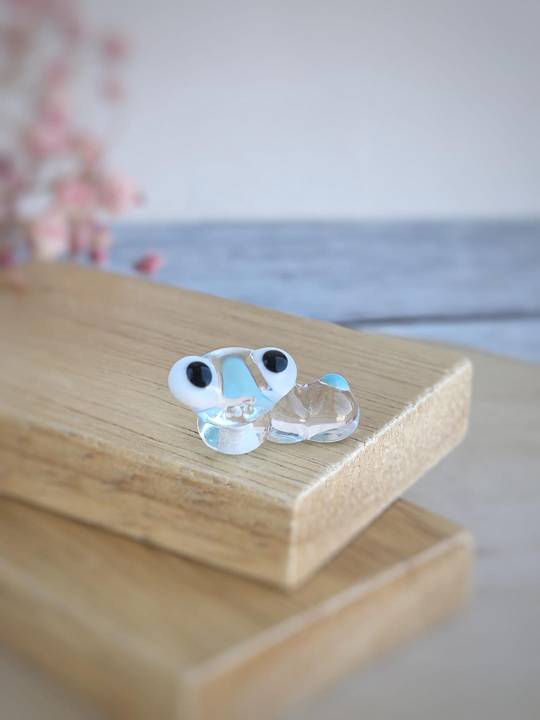 Tiny Glass Animals Monster Figurines Miniature Worm Decor Halloween ...