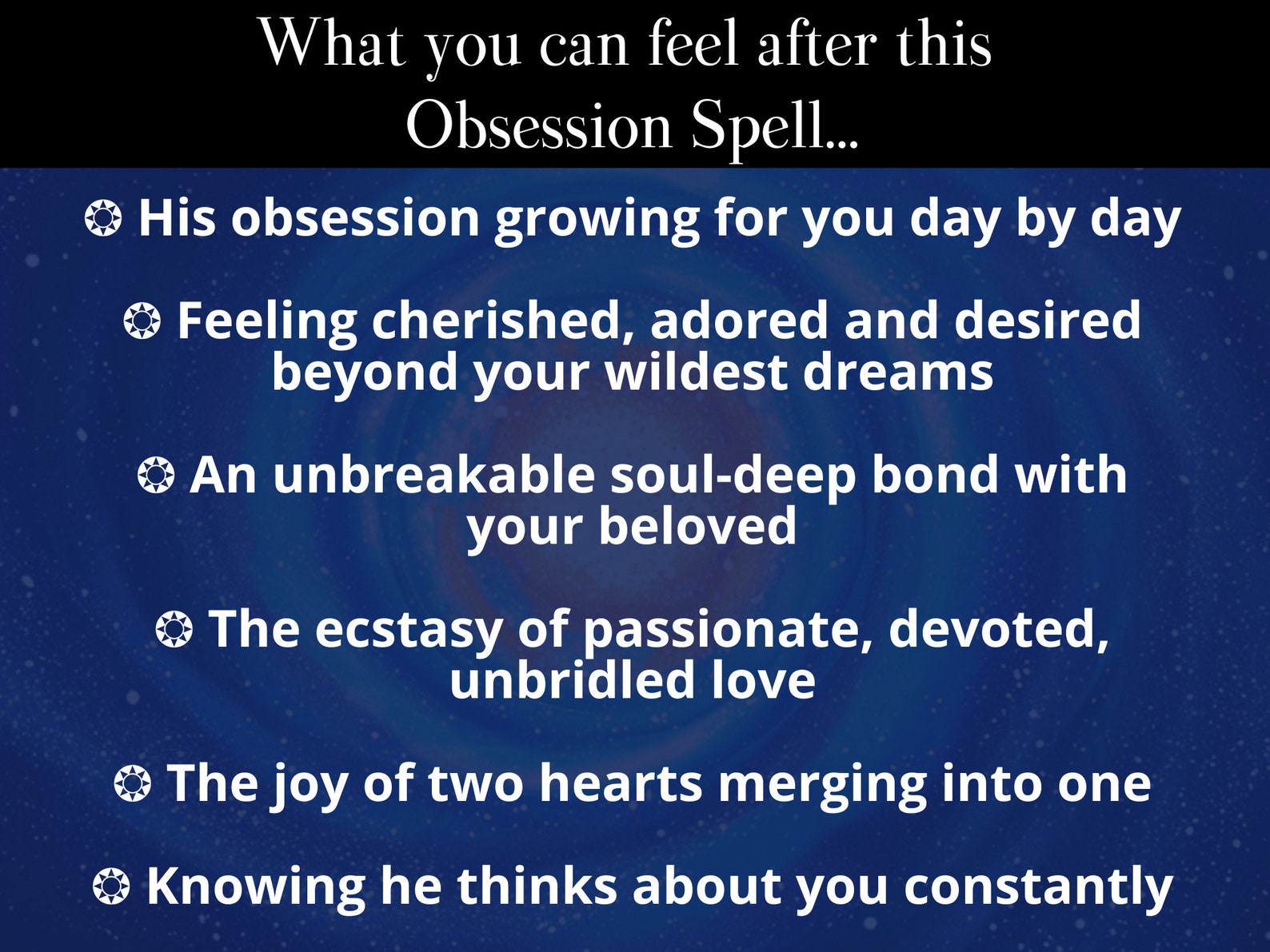 OBSESSION ACTIVATION Love Spell, Make Him Obsessed With You Love Spell ...